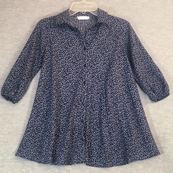 Zara | Tops | Zara Cottage Core Granny Core Coastal Grandma Bishop ...